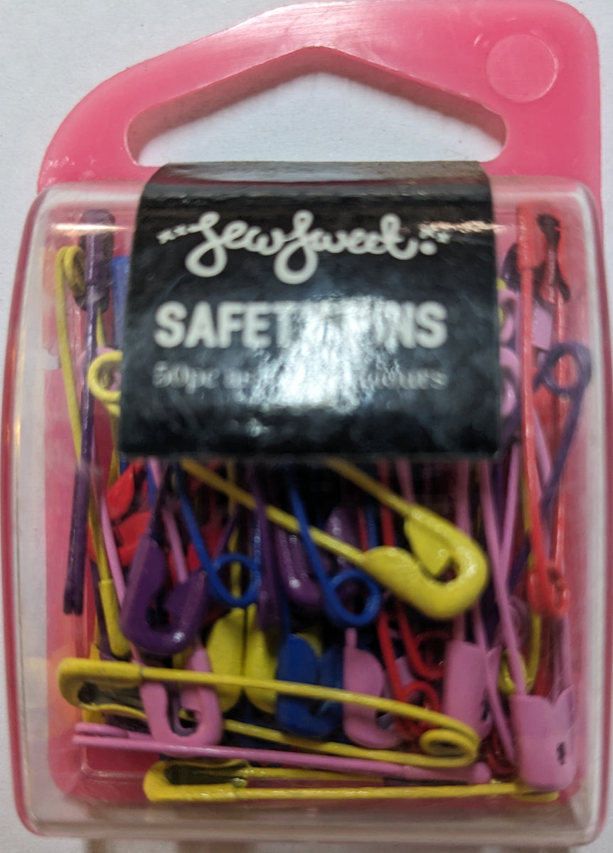 Sew Sweet Safety Pins 50pc – Miss Marples Craft