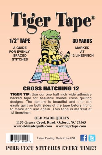 Tiger Tape - Cross Hatching – Miss Marples Craft